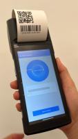 China Lightweight Android 13 NFC POS Terminal 2GB RAM 16GB ROM With Cloud Management for sale