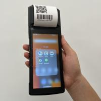 China QR Code Compact Handheld Android POS Terminal With 35 Hours Battery for sale