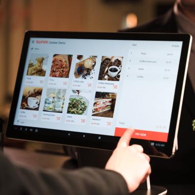 China Sunmi OS Android 13 POS Terminal Machine 4G RAM 64GB ROM With Customized Logo for sale
