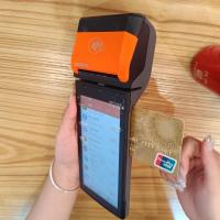 China Android 11 5MP Rear Camera Mini POS Terminal with Magstripe Card Reader for sale
