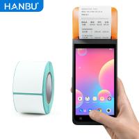 China 5.5 Inch POS Terminal With Google Play Store And Built In Printer for sale
