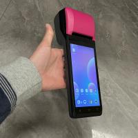 China Android POS Terminal With Built In 58mm Printer 6400mAh Battery And SDK Support for sale
