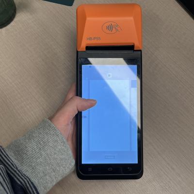 China Android POS Terminal With Built In 58mm Printer 6400mAh Battery And SDK Support for sale