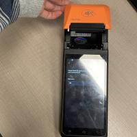 China Smart Mobile Pos Android POS Terminal With 5.5'' Display And NFC Mobile Pos Devices for sale
