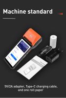 China Experience Seamless Parking System Integration With Our POS Terminal 6 Inch Screen Display And Free SDK Support Pos Mobile Device for sale