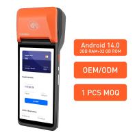 China Android 13 POS Terminal with 6 Inch Screen and NFC for sale