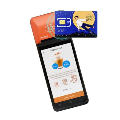 China Front Camera 500 Million Pixels Desktop Android POS Terminal For Catering Retail Store And Transportation Needs for sale