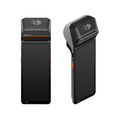 China Convenient Transactions Mobile POS With 2*Nano SIM Card Slot And 7.7V 3100mAh Battery for sale