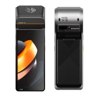 China Smooth Retail Transactions with 6.75 inch Display Screen Handheld POS System and Fast Print Speed for sale