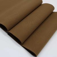 China Brown 1000D Nylon Fabric Cordura 0.9mm Thickness Excellent Dimensional Stability for sale