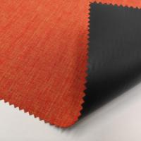 China Red 300D Cation Fabric 200gsm High Tenacity Woven Use For Handbags for sale