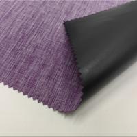 China Plain 300D Cation Fabric 100% Polyester Fabric With PVC Coated for sale