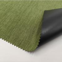 China Anti Static 300D Cation Fabric Green Cation Fabric For Bags Making for sale