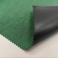 China Green 300D Cation Fabric PVC Coated Fabric Color Card Available for sale