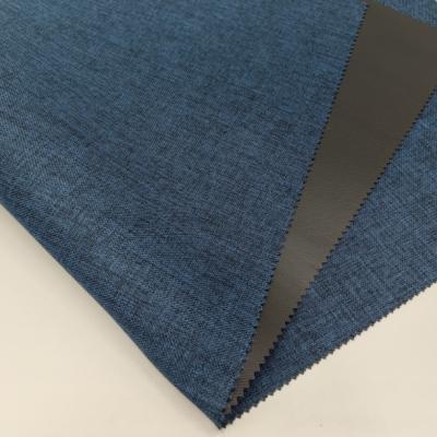 China 600D Cation Fabric 150cm Wide Waterproof 360g/m2 Fabric with Peeling Strength Greater Than 5N/5cm for sale
