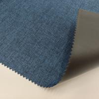 China 600D Cation Fabric 150cm Wide Waterproof 360g/m2 Fabric with Peeling Strength Greater Than 5N/5cm for sale