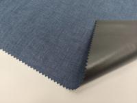China 600D Cationic Fabric 360gsm Polyester 150cm Wide With PVC Coated Fabric for sale