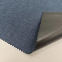 China 600D Cationic Fabric 360gsm Polyester 150cm Wide With PVC Coated Fabric for sale