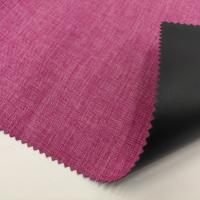 China 100% Polyester Ideal For Environmentally Friendly 600D Cation PVC Coated Fabric for sale