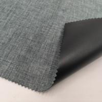 China Plain Style 600D Cation Fabric Yarn Count With Coated Finish for sale