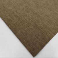 China Brown 600D Cation Fabric Color Card Options With PVC Coated Finish for sale