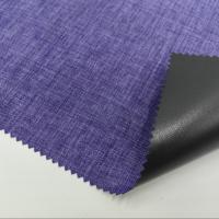 China Purple 600D Cation Fabric 150cm According To Color Card for sale
