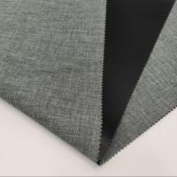 China Grey 600D Cation Fabric With Color Card Compatibility For Bags Making for sale