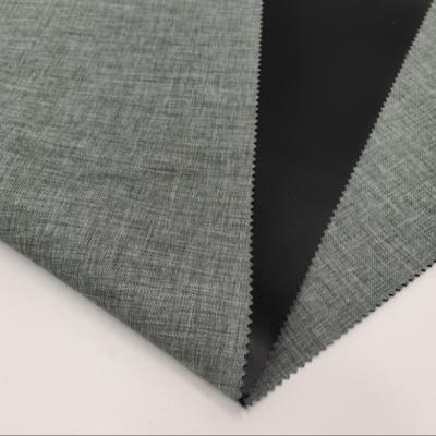 China Grey 600D Cation Fabric With Color Card Compatibility For Bags Making for sale