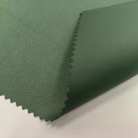 China Green 0 6mm Thickness 600D Polyester Oxford Fabric For Home Textile 900D TPU Coated for sale