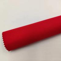 China Red Polyester Fabric 300D With PU Coated Waterproof Oxford Fabric For Bags for sale