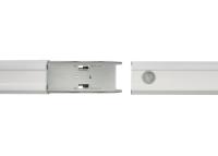 China Led Linear Light Trunking Rail 1200mm 4 Foot 8 Wires Pre Wired for sale