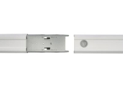 China Led Linear Light Trunking Rail 1200mm 4 Foot 8 Wires Pre Wired for sale