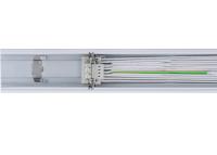 China 4500mm Stainless Steel On And Off Pre Wired Linear Trunking Rail for sale