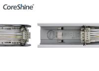 China 4500mm Stainless Steel On And Off Pre Wired Linear Trunking Rail for sale