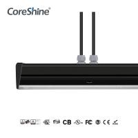 China CB 1200mm 35W 180lm/W LED Linear Lighting System Black for sale