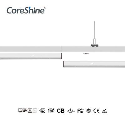 China UL 120W  8 Ft Linear LED Fixture , 150lm/W Continuous Linear LED Lighting for sale