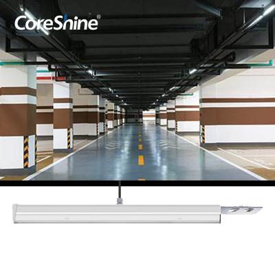 China 60w 3 Phase Industrial Warehouse Light Fixtures , 4ft Ceiling Emergency Light for sale