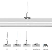 China 300cm 80CRI Industrial Warehouse Lighting Fixtures With Emergency Driver for sale