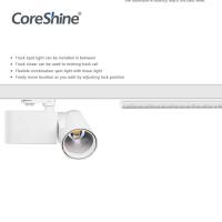 China Linkable 0.6m Retail Lighting Solutions , 90ra 3 Phase Track Light for sale