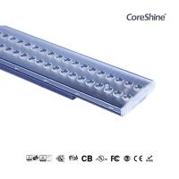 China Black 1500m 30watt LED Linear Track Light With DIP Switch Driver for sale