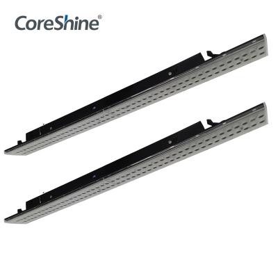 China Black 600mm Slim LED Light Fixture , 90CRI Rail Lighting Fixtures for sale