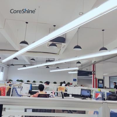 China 2400mm 3000K UGR19 Commercial Linear Light Fixture With PC Cover for sale