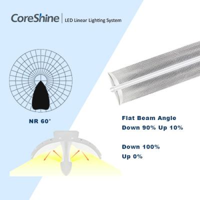 China 120watt 8 Foot LED Light Fixture , 150lm/W Indirect Wall Lighting for sale