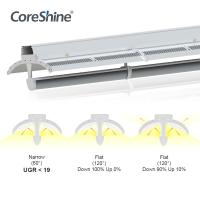 China Warm White 2400mm 60W Linear Indirect Lighting With Diffuser for sale