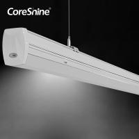 China DALI 2 6000lm Dimmable Linear Light , 240cm Linkable Industrial Lighting for sale