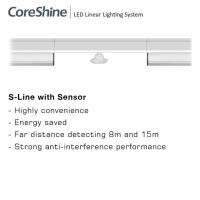 China Linear Led Light Fixture with Motion Detective Sensor | Led Warehouse Fixtures for sale