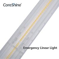 China 1.2M 6000K 95CRI LED Linear Trunking System With Emergency Battery for sale