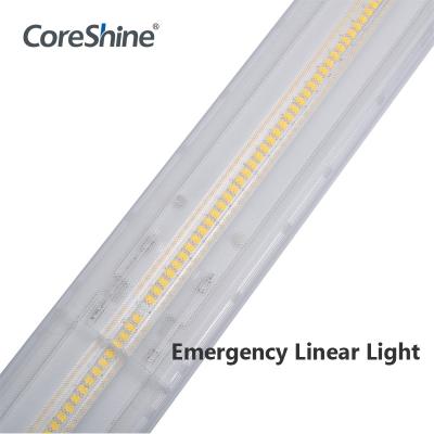 China 1.2M 6000K 95CRI LED Linear Trunking System With Emergency Battery for sale