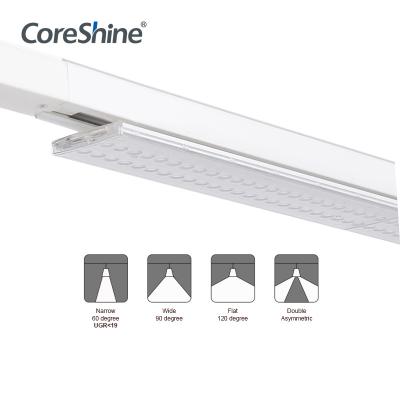 China 1200mm Linear LED Track Lighting , 80Ra Indoor Track Lighting for sale