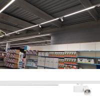 China 2.4m 80 Watt 16000lm Slim LED Linear Track Light For Retail Store for sale